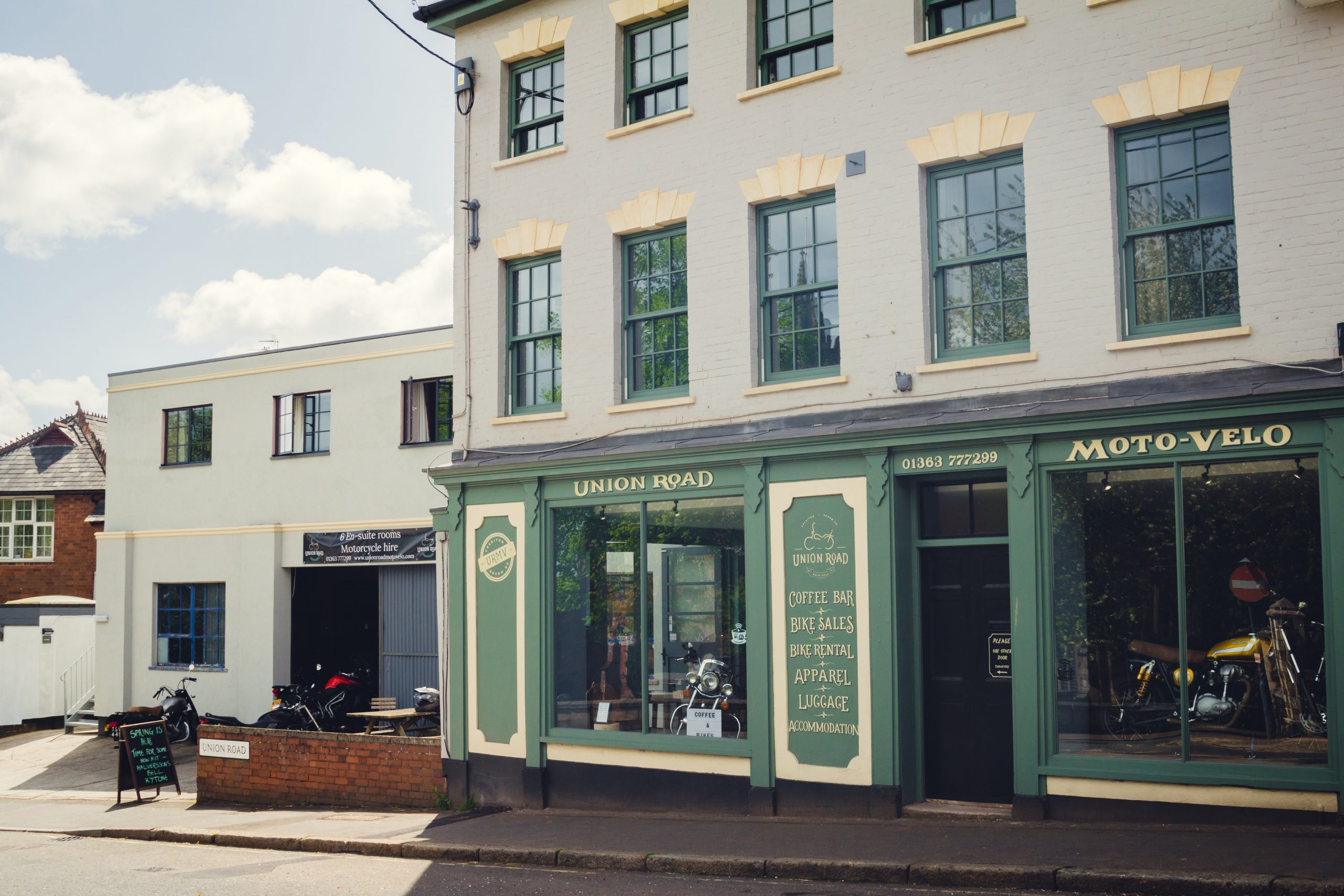 Shop Front Uphill Close Up - Union Road